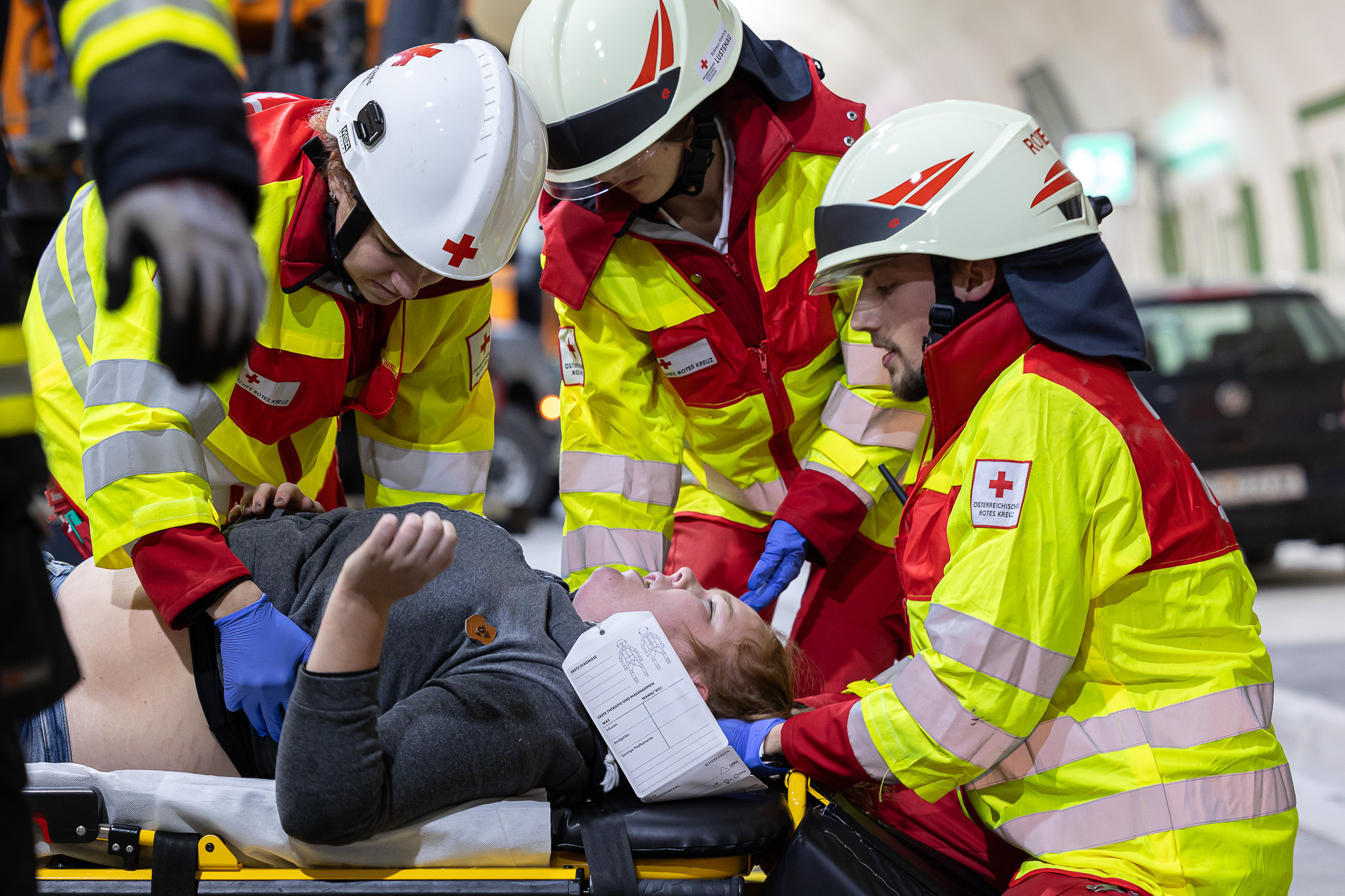 Bundesübung UHUdler 2023 – Rotes Kreuz