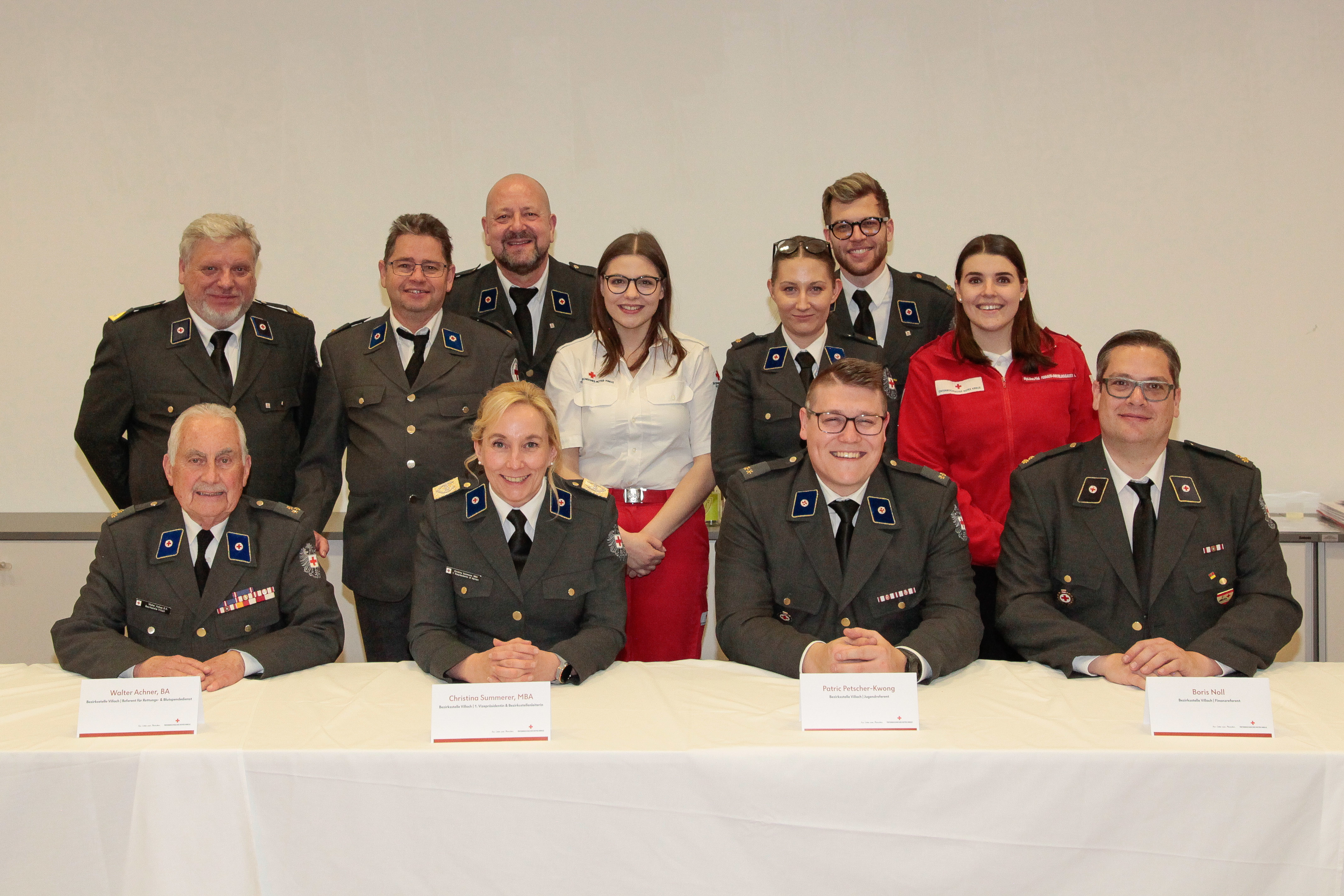 Neuwahlen an der Rotkreuz-Bezirksstelle Villach – Rotes Kreuz