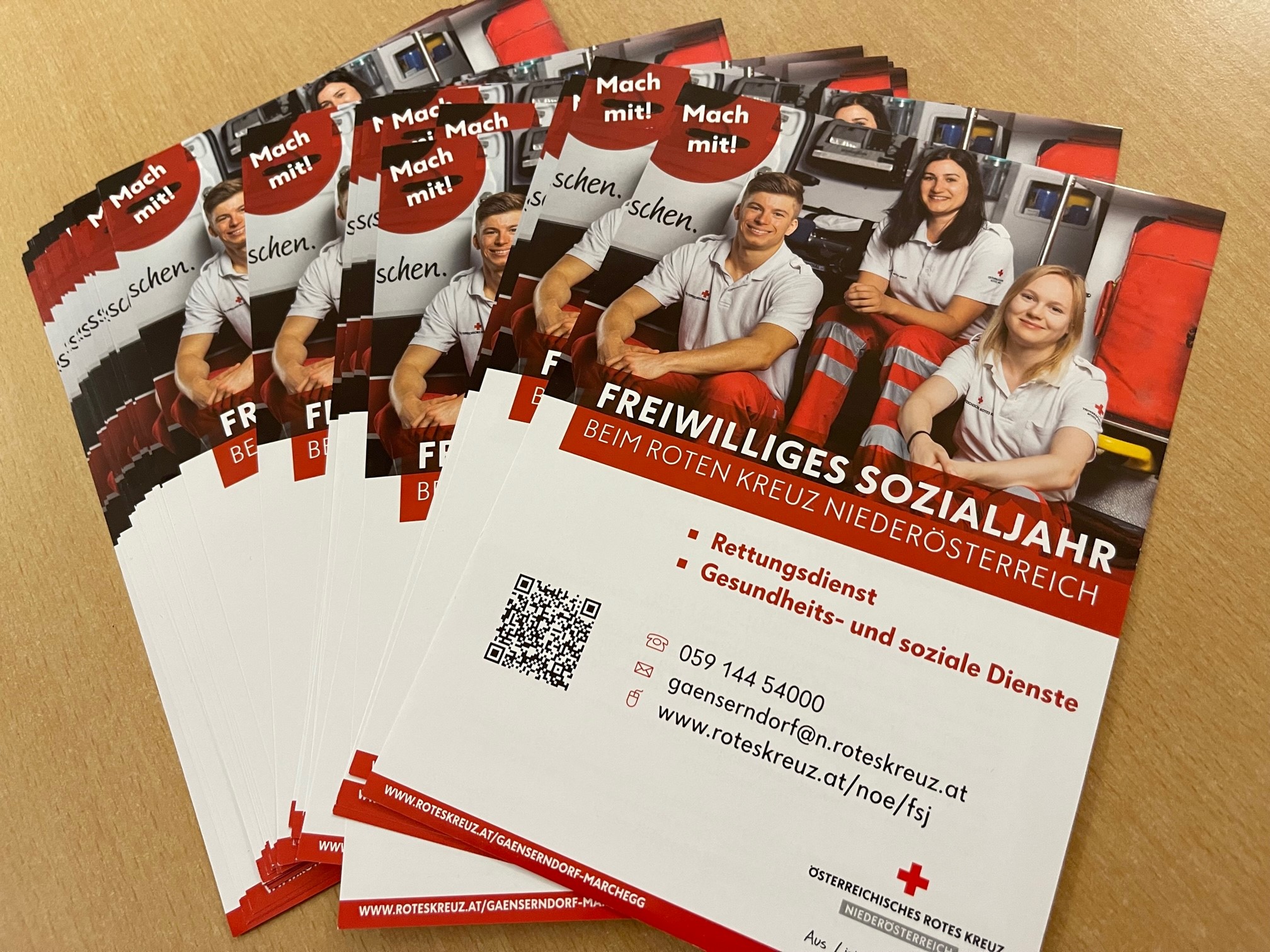 Freiwilliges Sozialjahr 2024 – Rotes Kreuz
