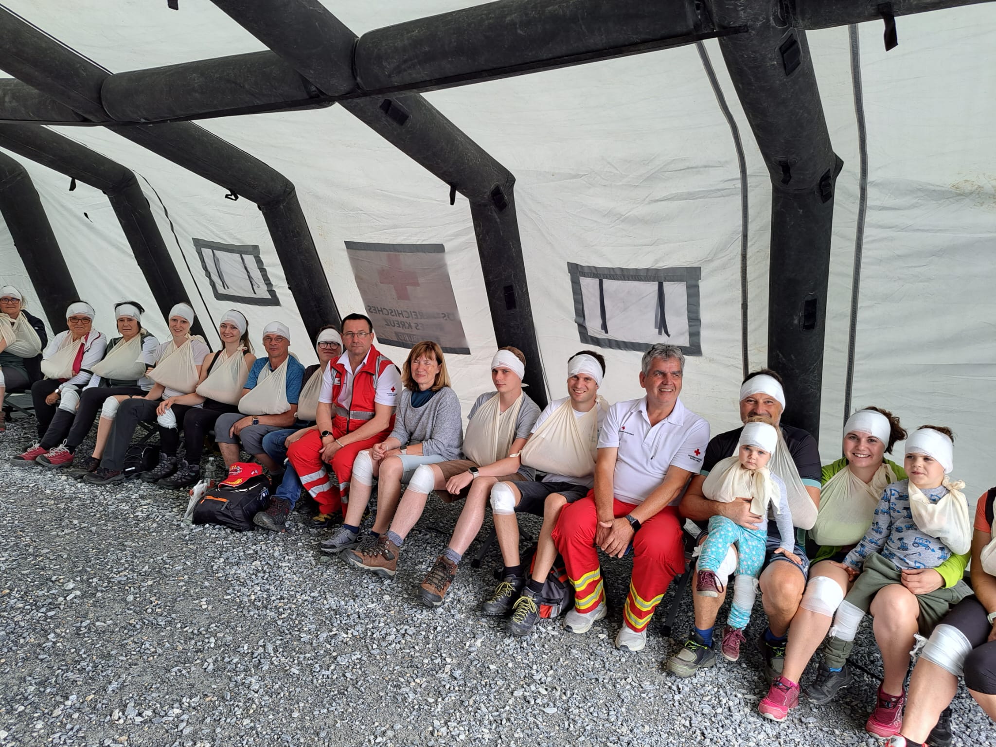 Motivation der rund 800 Teilnehmer:innen – so hoch wie die Berge ...